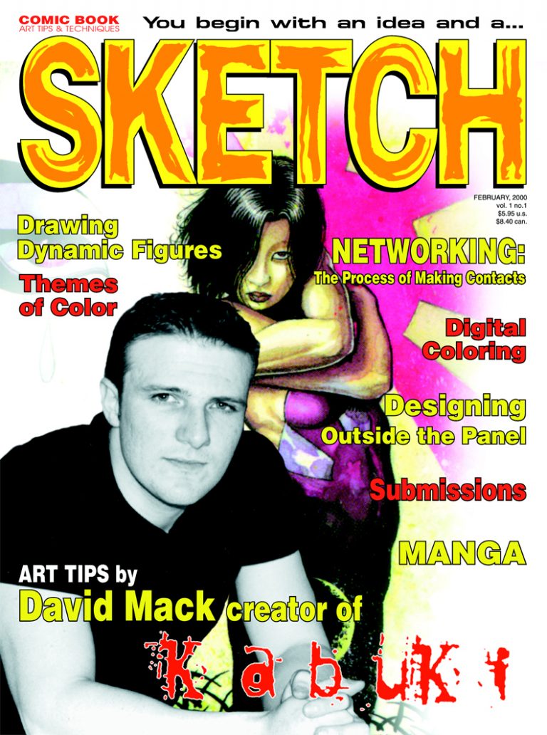 Full Time Comic Creator | Sketch Magazine